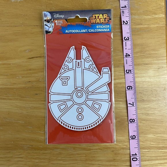 Star Wars | Other | Star Wars Millennium Falcon Car Sticker Sandylion ...